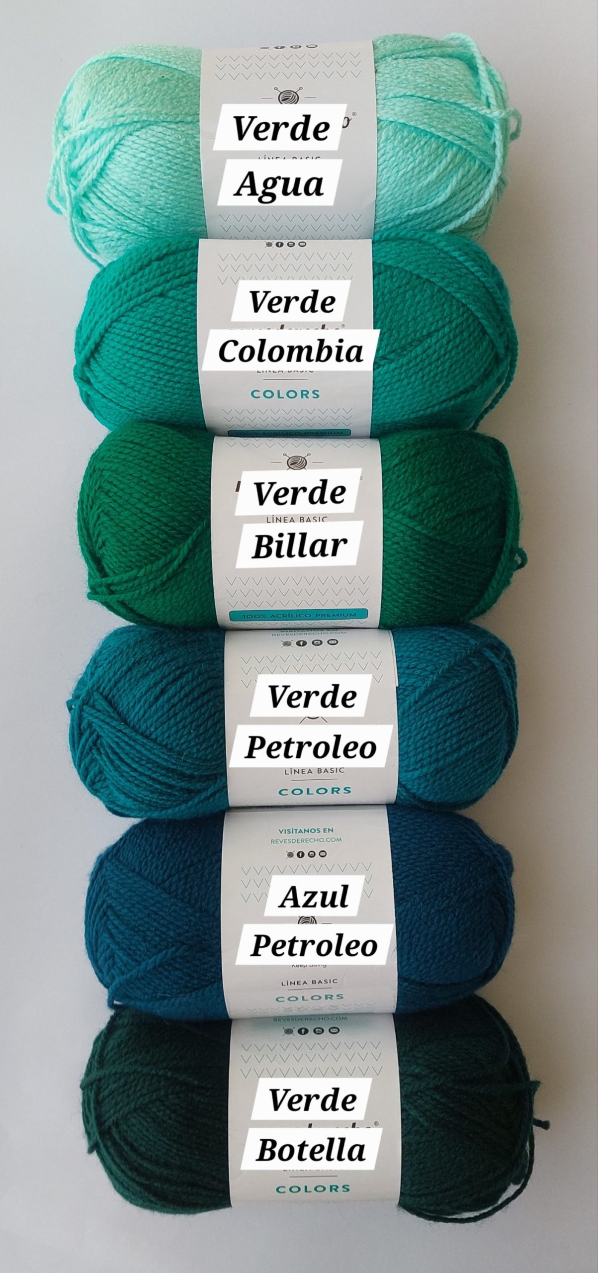 Linea Colors (Lanas 2 hebras) | Madeja Maestra